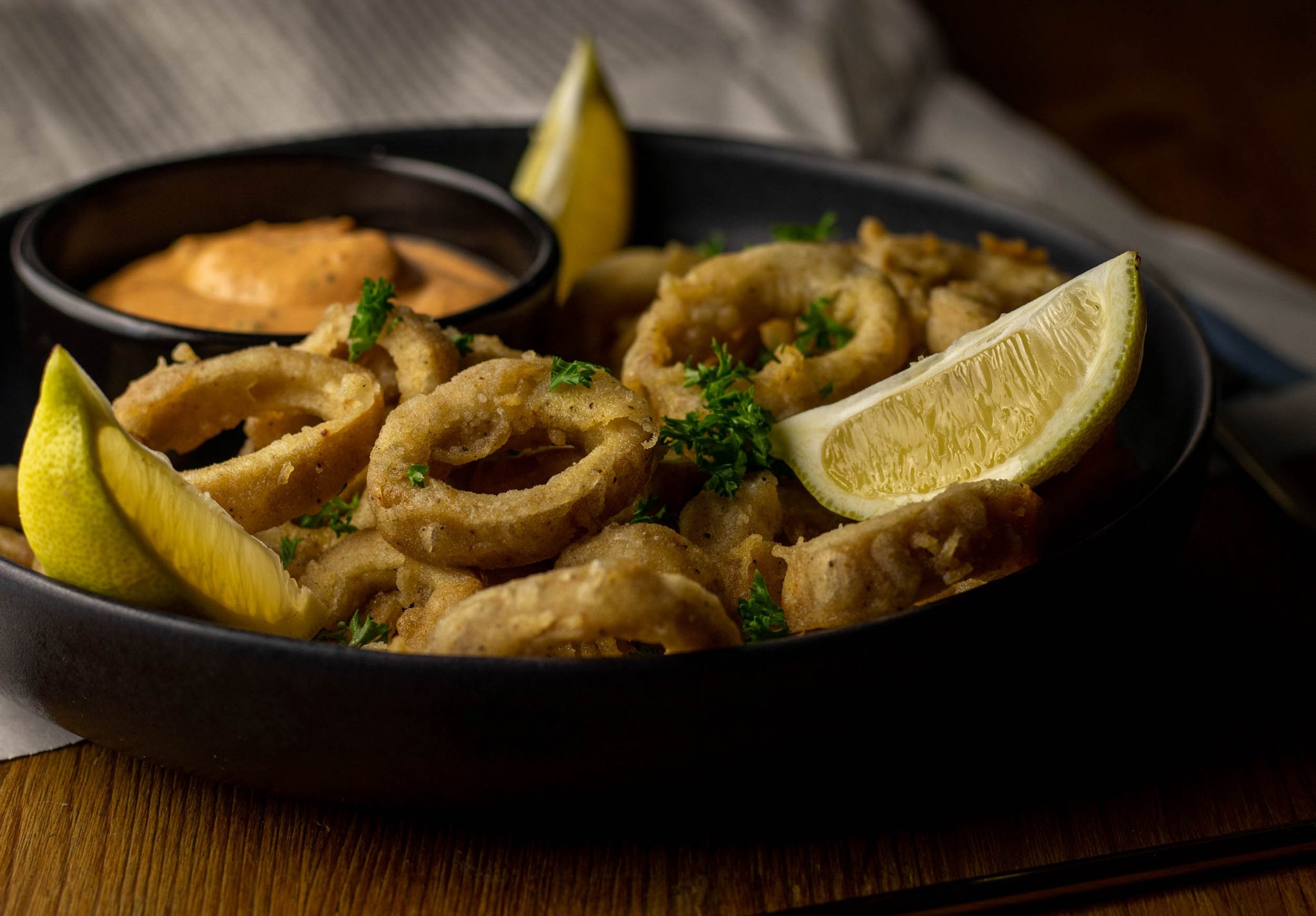 Vegan calamari - with spicy chipotle aioli - Daily Vegan
