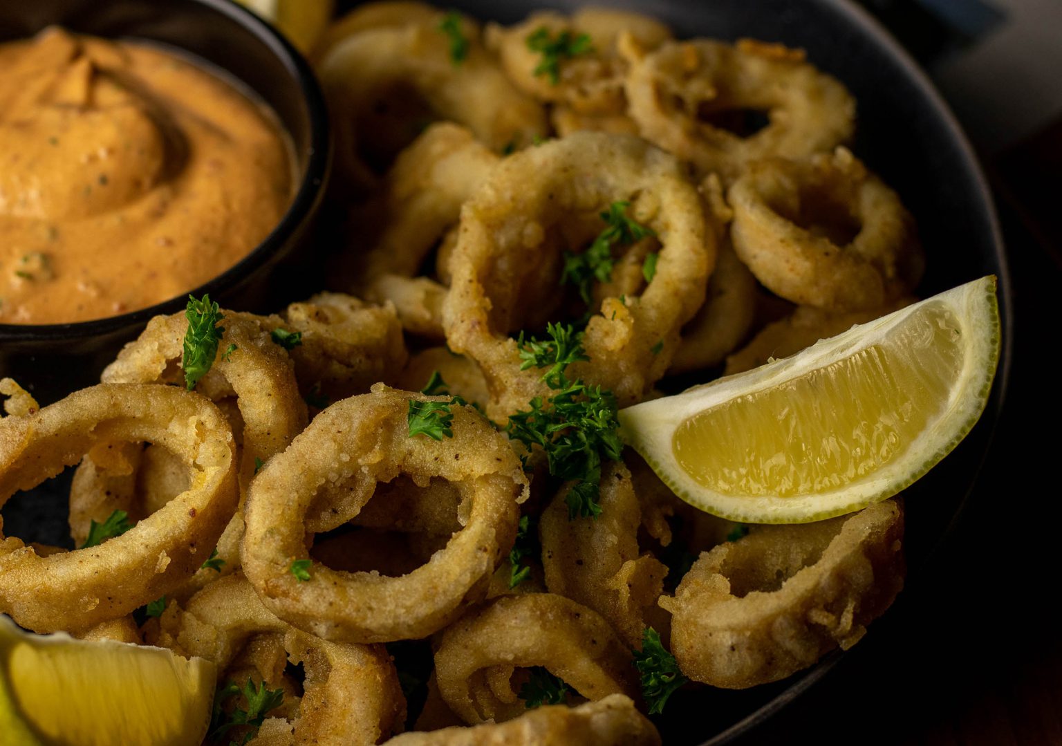 Vegan calamari - with spicy chipotle aioli - Daily Vegan